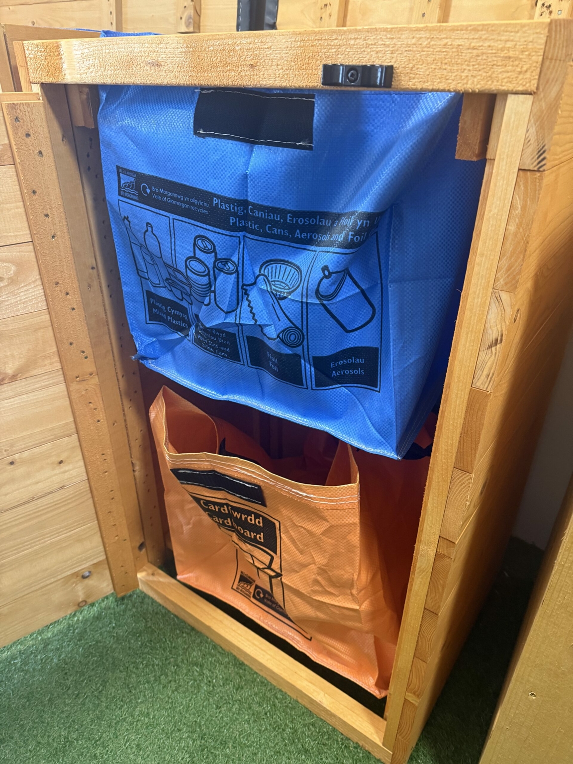 Recycling Storage Verticle Two Bag - Pugh's Garden Centres